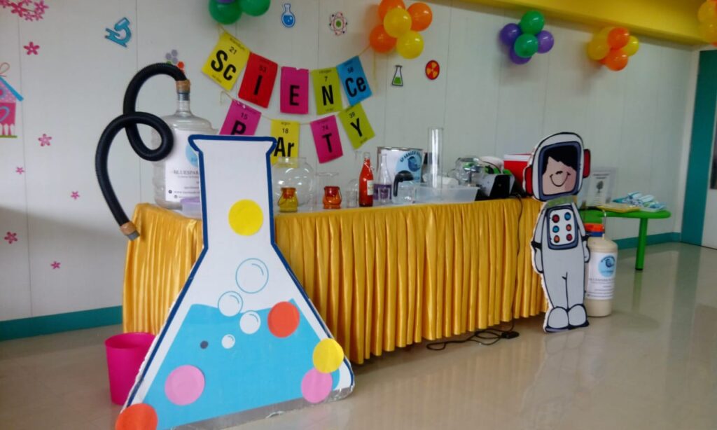 Blue Sparrow Science Party - Science Themed Birthday Party, Science ...